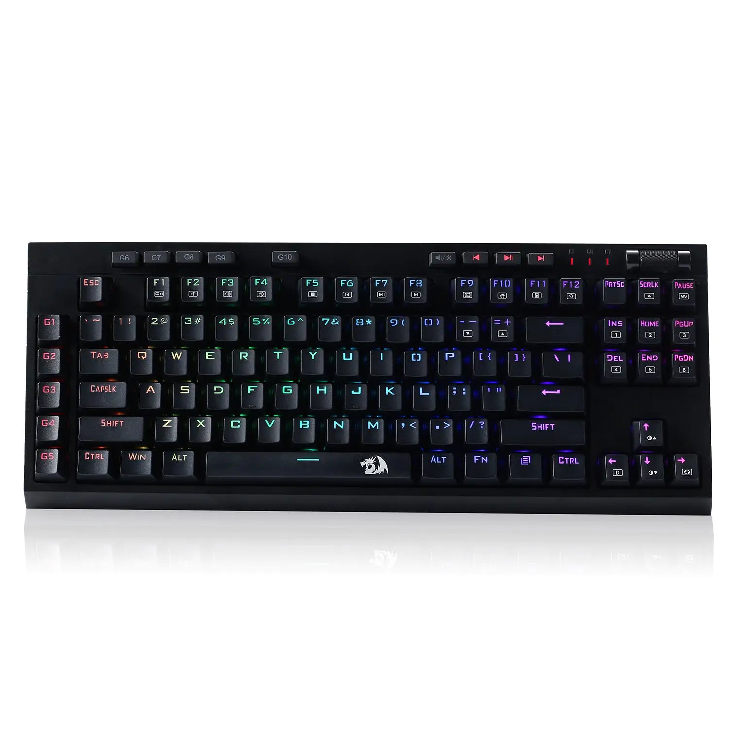 Redragon K596 Vishnu 2.4G Wireless/Wired RGB Mechanical Gaming Keyboar ...