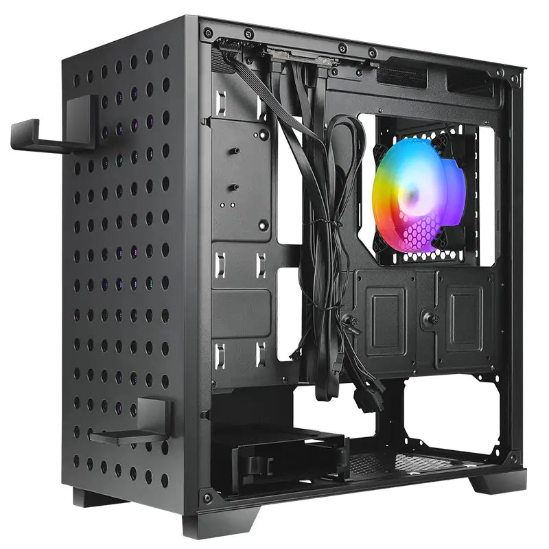 AZZA Elise Mid Tower mATX Case Black (CSAZ-140M) – Tech Daddy