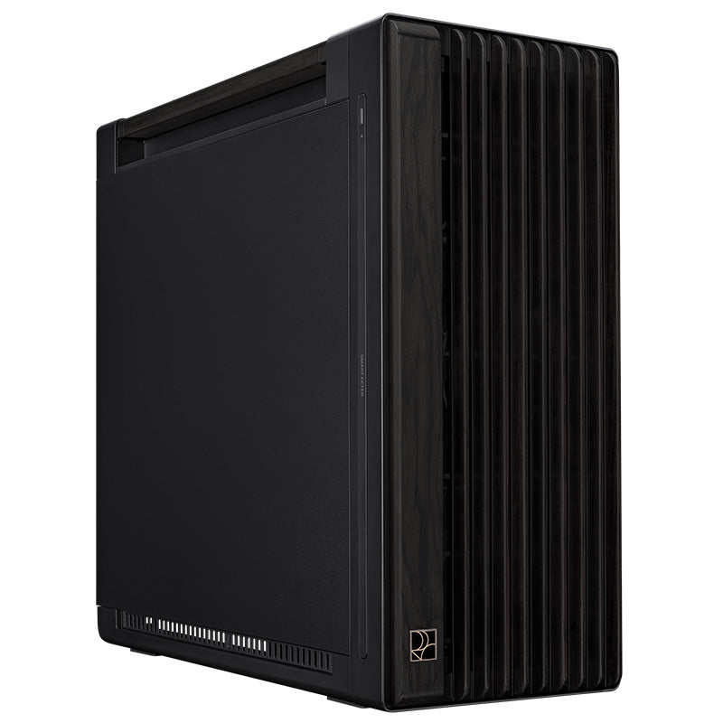 Asus ProArt PA602 Wood Edition Metal Panel Mid-Tower E-ATX Case - Blac